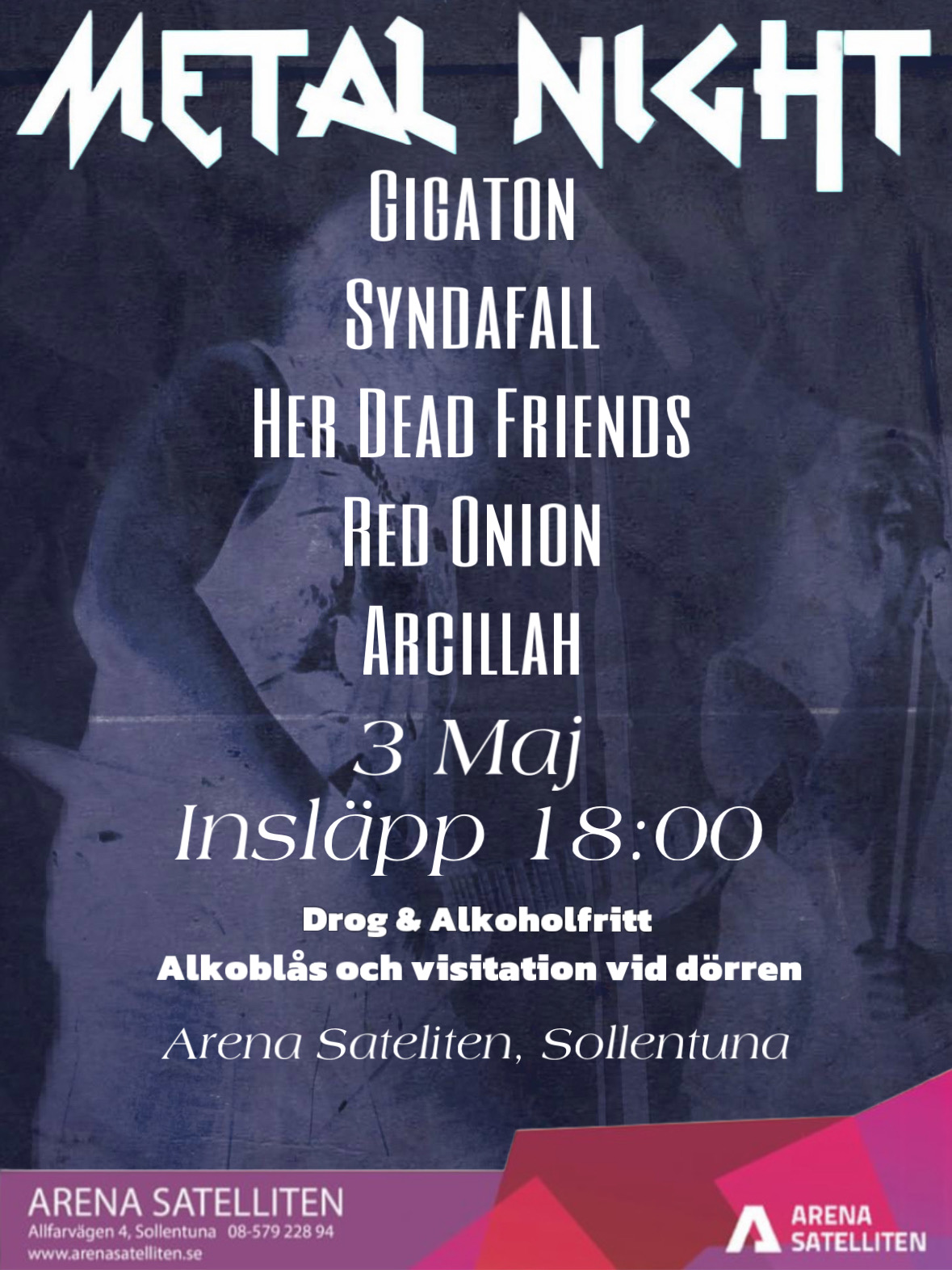 Metal Night - 5th edition! - Arena Satelliten